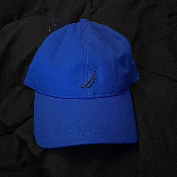 Nautica | Accessories | Nwt Blue Nautica Hat With Black Symbol | Poshmark